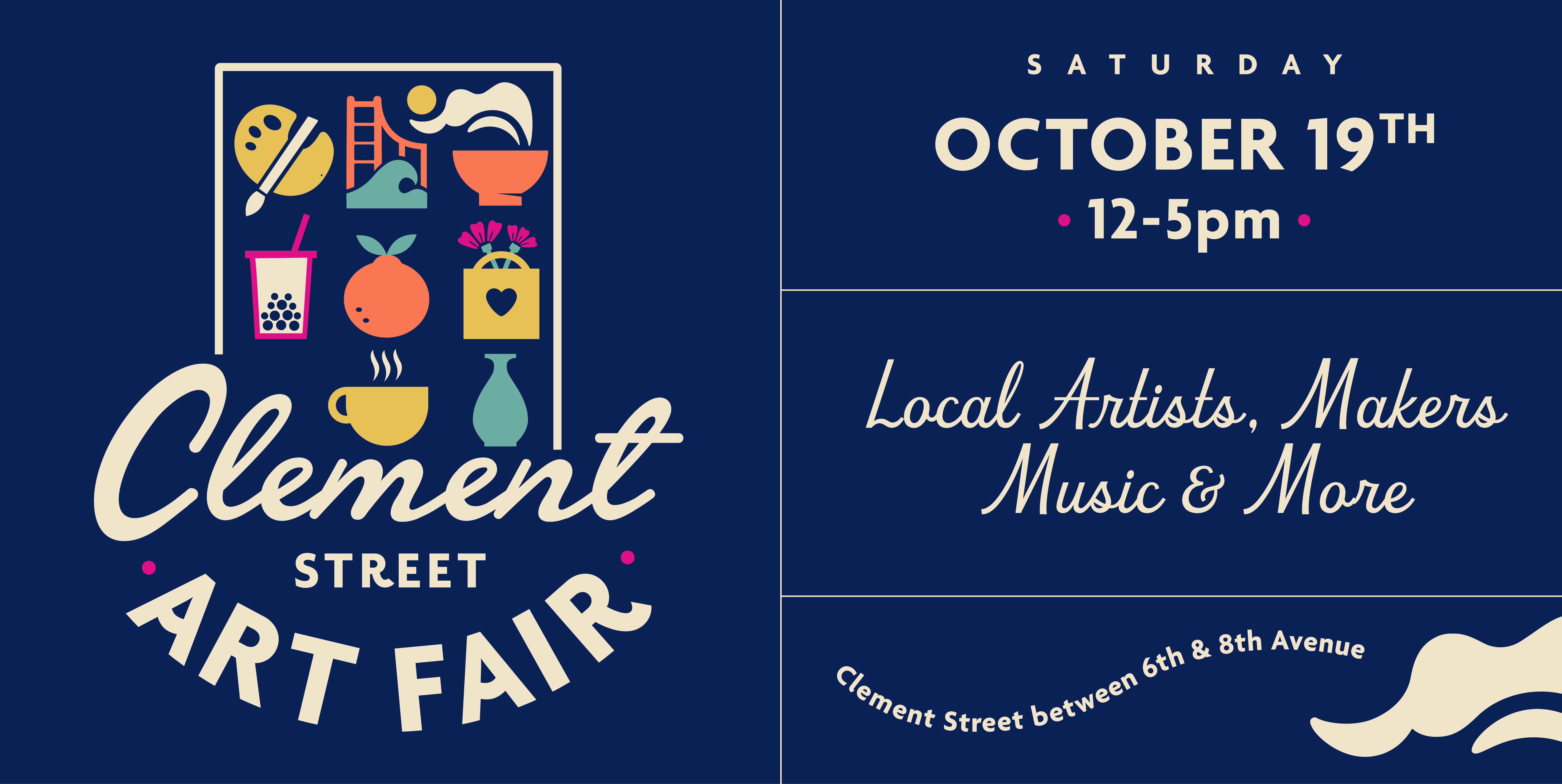 LIVE MUSIC & ART ON CLEMENT!