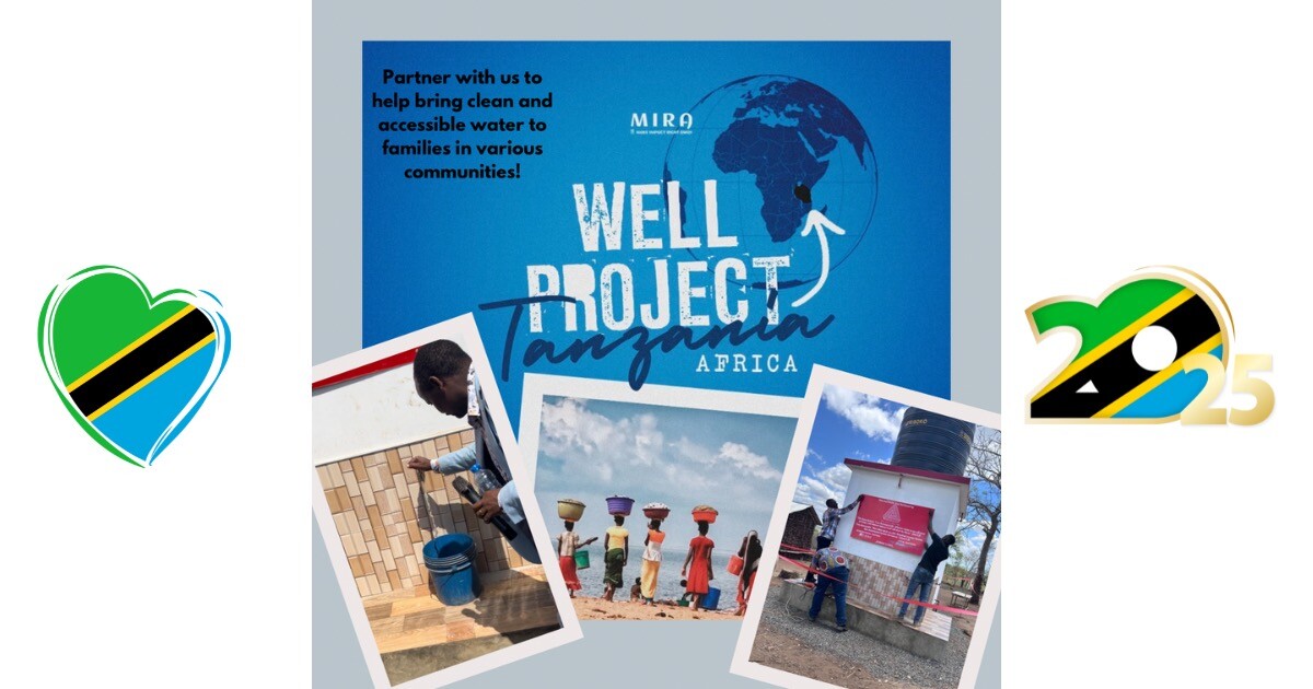 Clean Water-Tanzania WELL PROJECT 2025