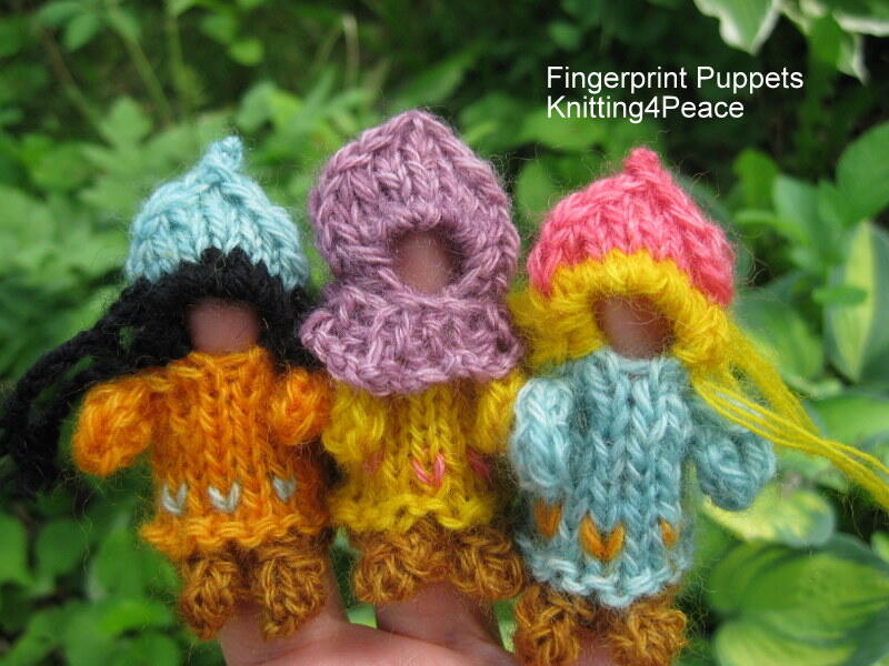 Embroidery on Knits & Bespoke Finger Puppet Patterns with Natasha ...