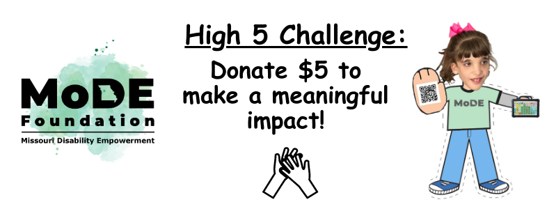 Flat MoDE Kids High 5 Challenge | MISSOURI DISABILITY EMPOWERMENT ...