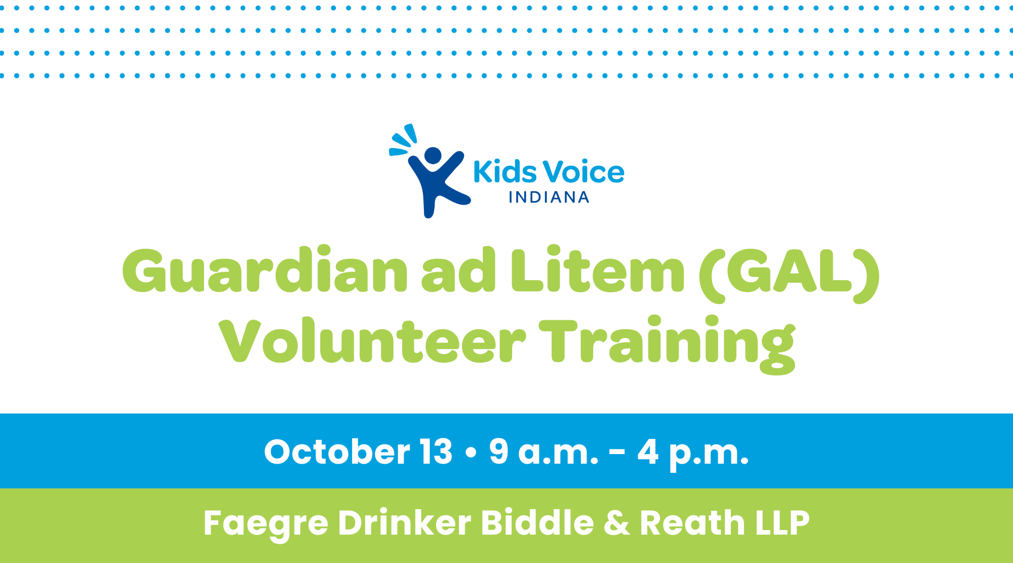 Kids' Voice Guardian ad Litem (GAL) Volunteer Training | Kids' Voice of ...