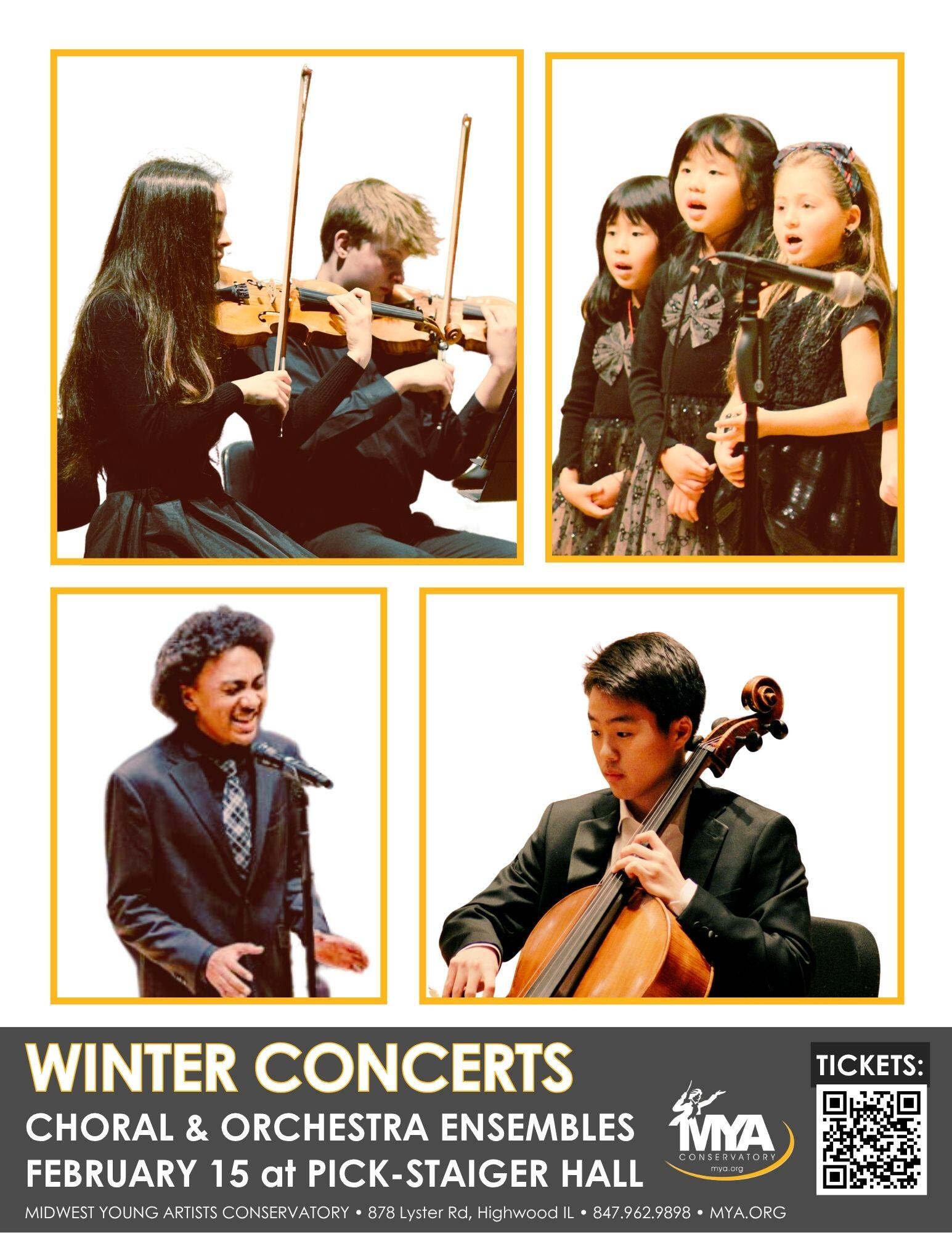 2026 Choral & Orchestral Winter Concerts