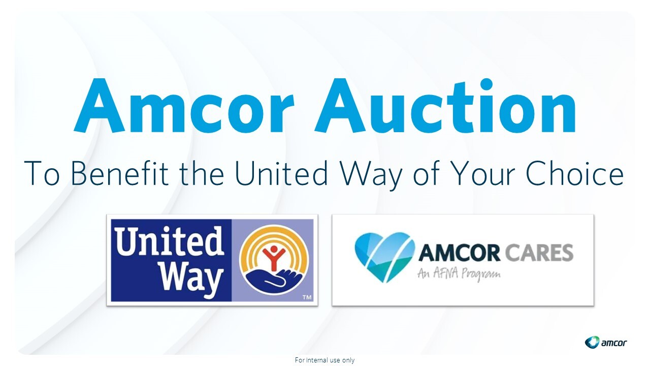 Amcor Auction | Bemis Company Foundation