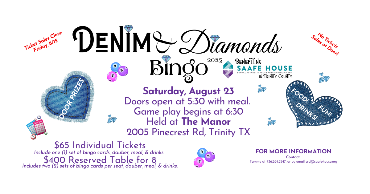 Denim and Diamonds Bingo
