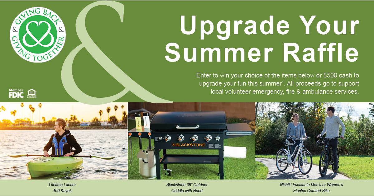 Upgrade Your Summer Raffle