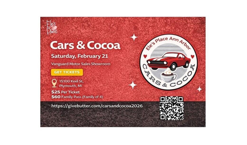 Cars & Cocoa | Ele's Place, Inc.