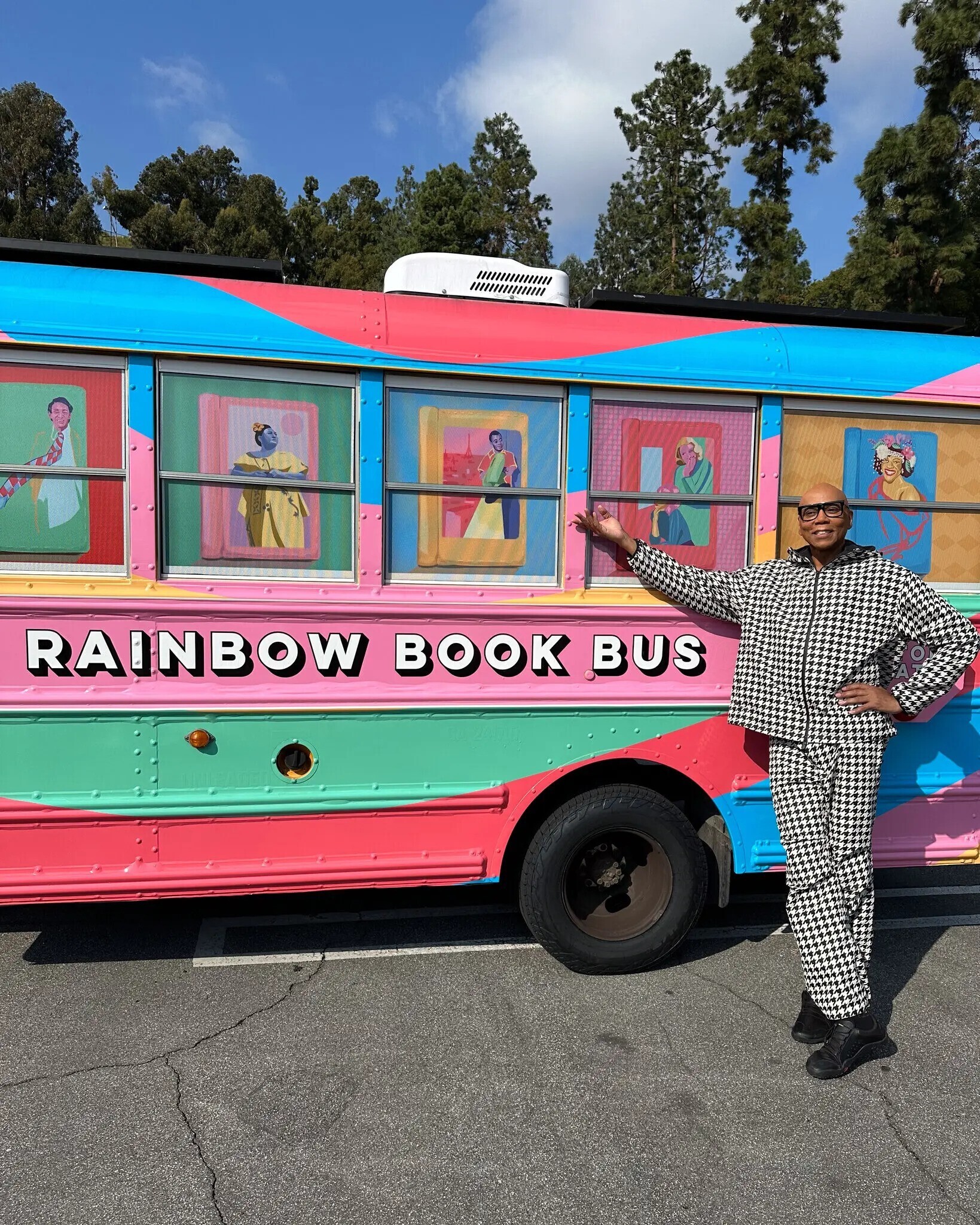 The Rainbow Book Bus