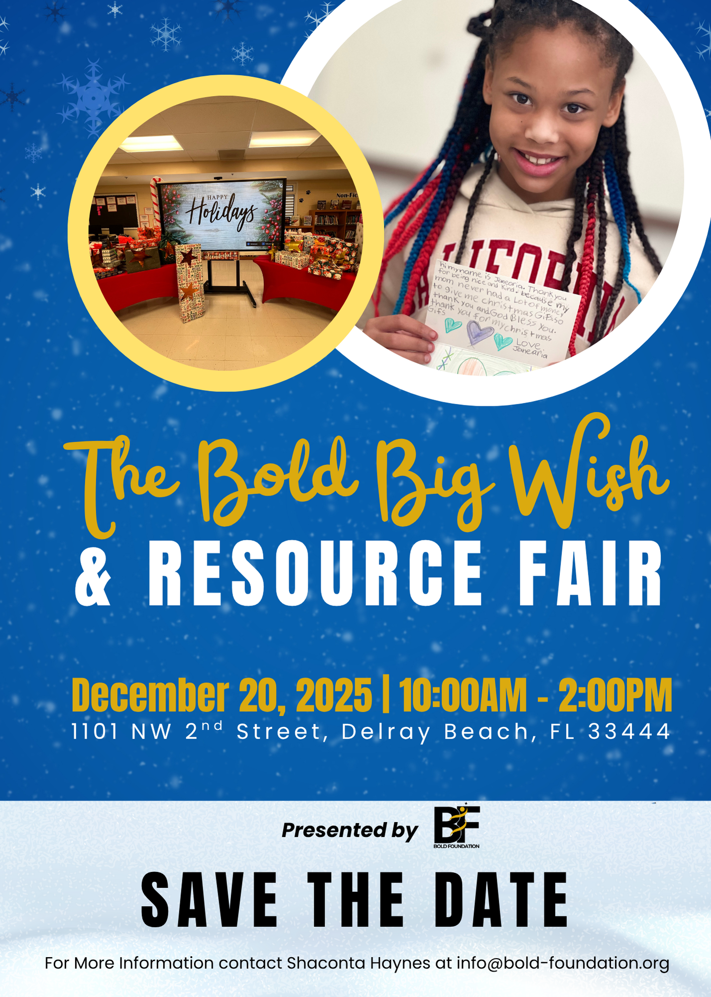 The Big Bold Wish | Bold Foundation Inc