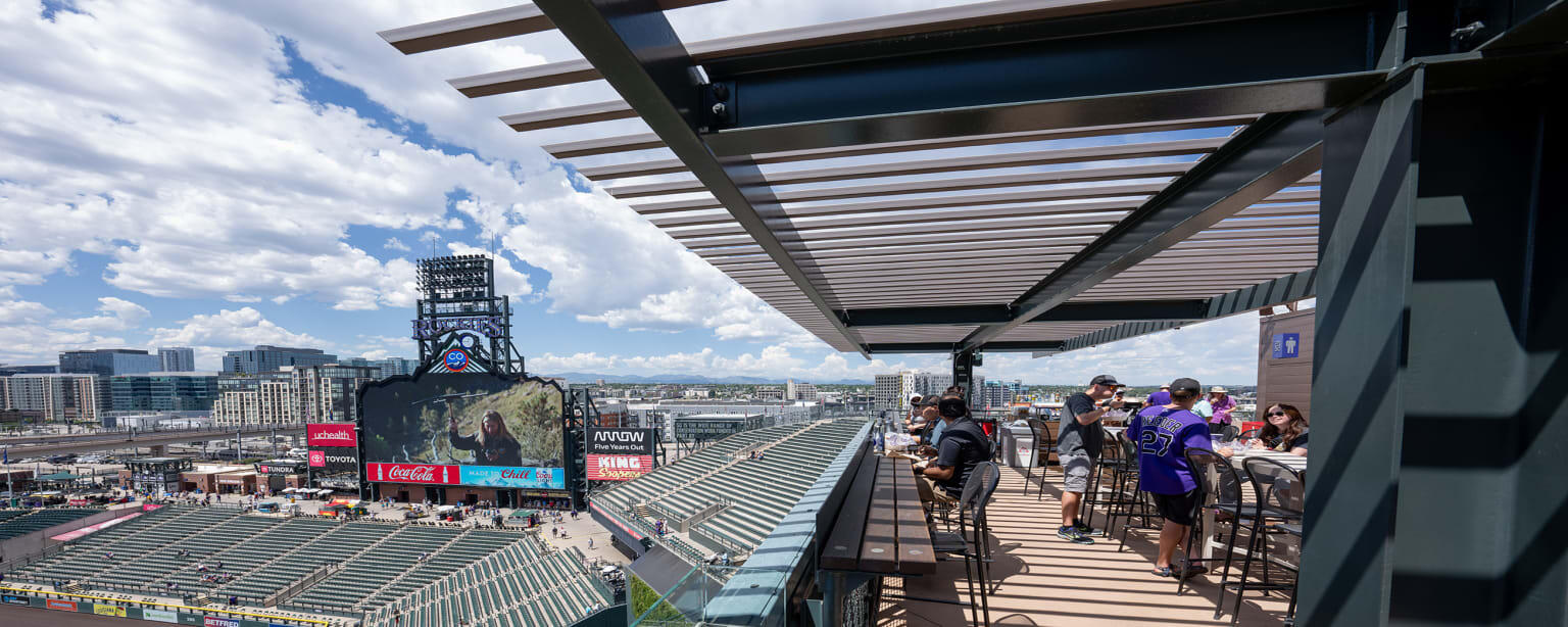 ⚾️ Join us on the Rooftop at Colorado Rockies Coors Field for our ...