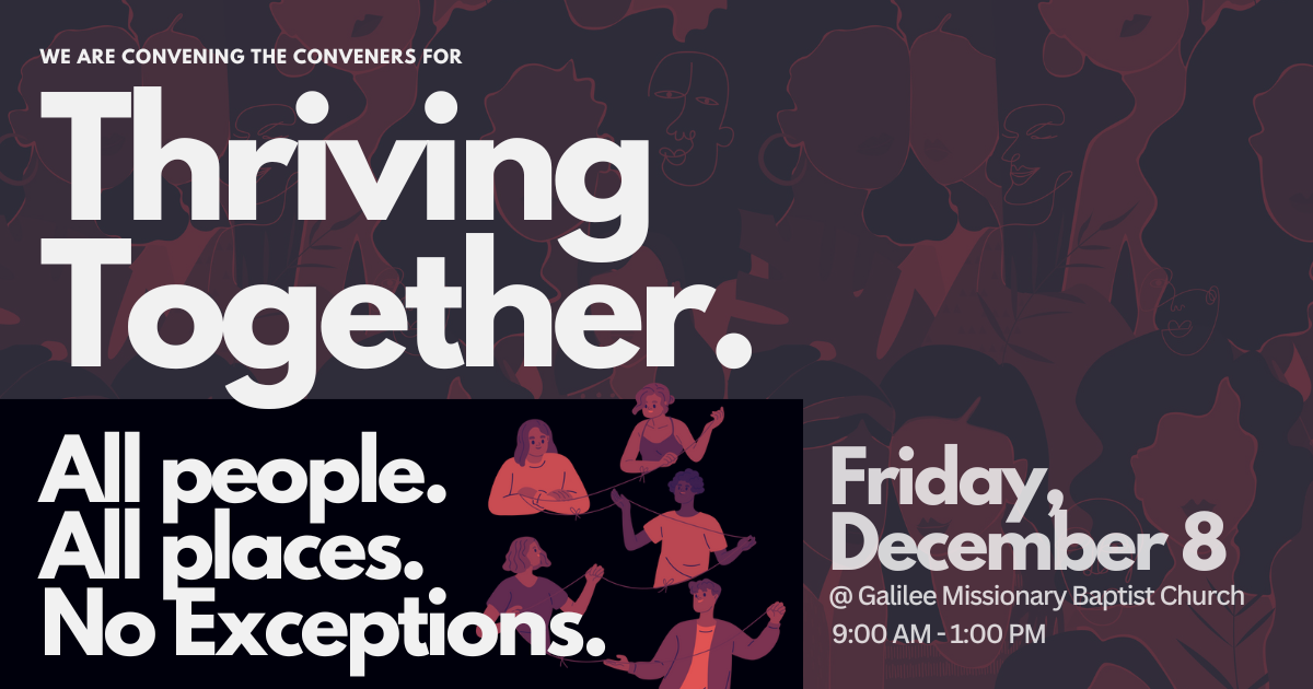 Thriving Together: Convening the Conveners | Action4Equity