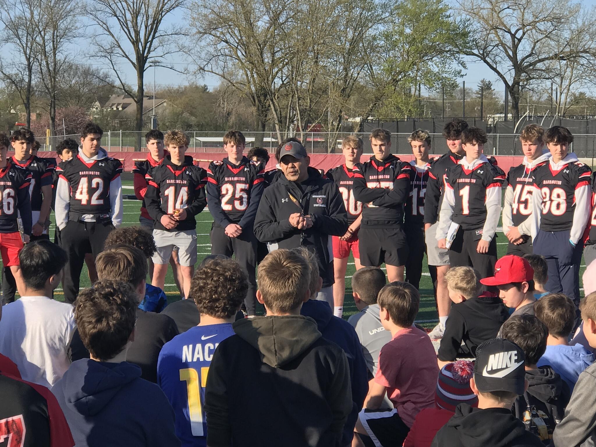 2025 QBC-- Middle School Spring Football Camp | Bhs Quarterback Club Inc