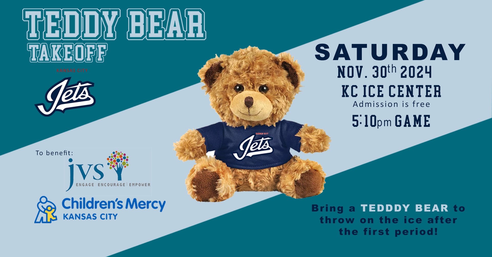 The Kansas City Jets Teddy Bear Takeoff