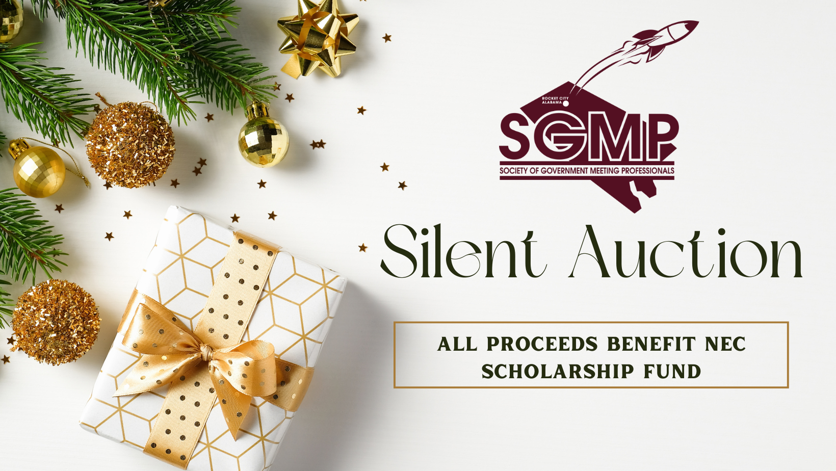 Rocket City SGMP Holiday Silent Auction