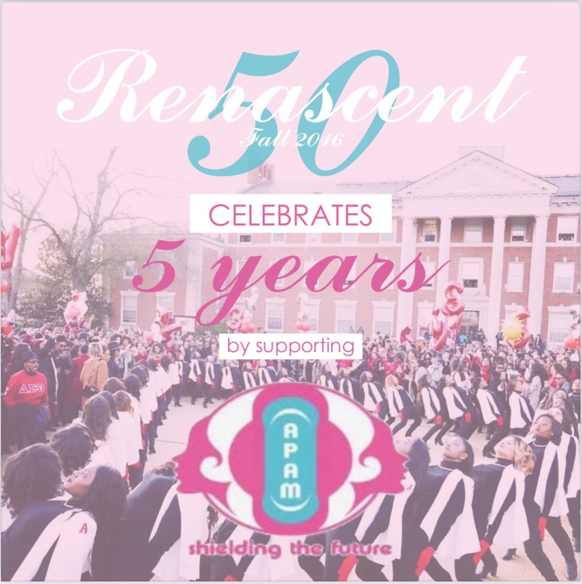 Renascent 50 Fall 2016 is celebrating Five Years with A Pack a Month