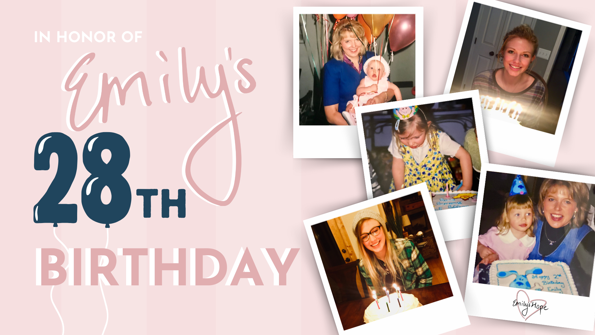 Emily's 28th Birthday Fundraiser
