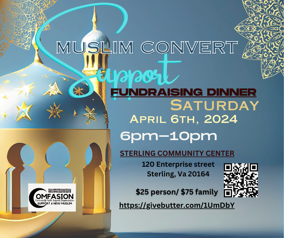 Convert/ Revert Support Fundraising Dinner | SUPPORT FOR NEW IN ISLAM ...