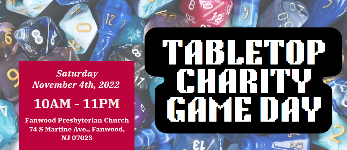 Tabletop Charity Game Day | Board Games for the Better