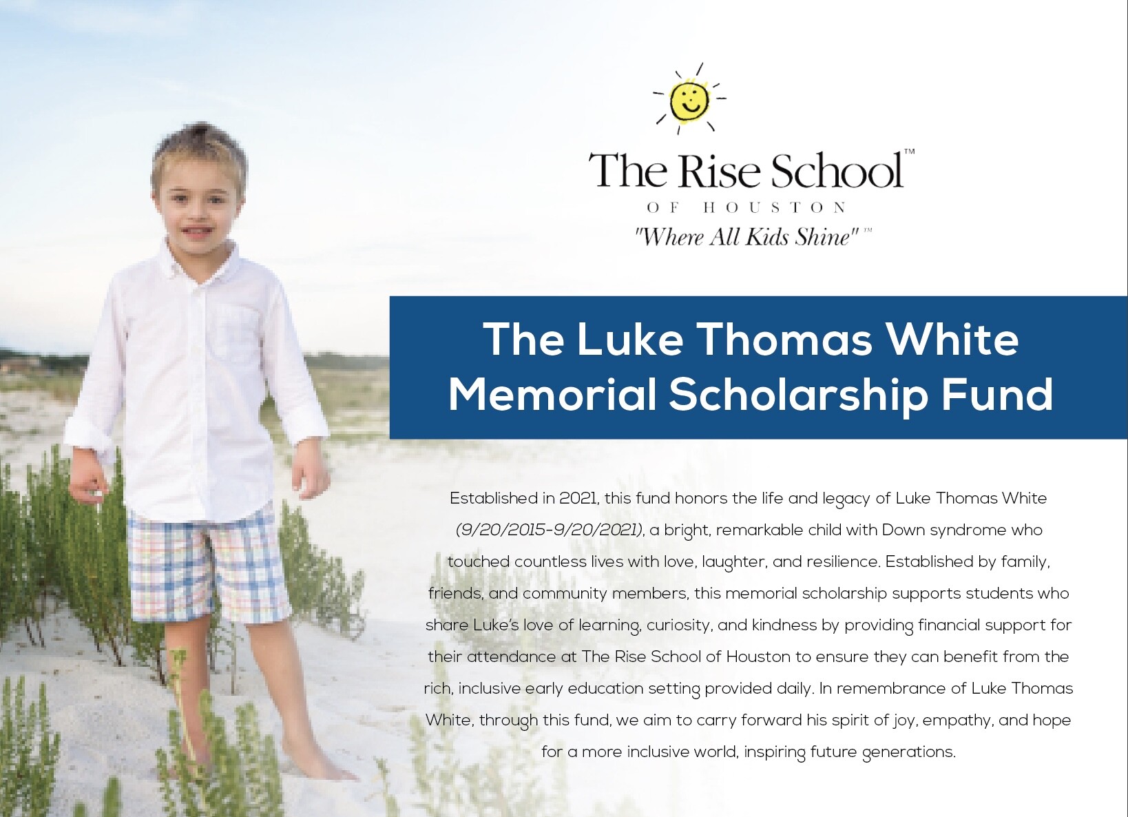 Luke Thomas White Scholarship Raffle - GFTH 2024
