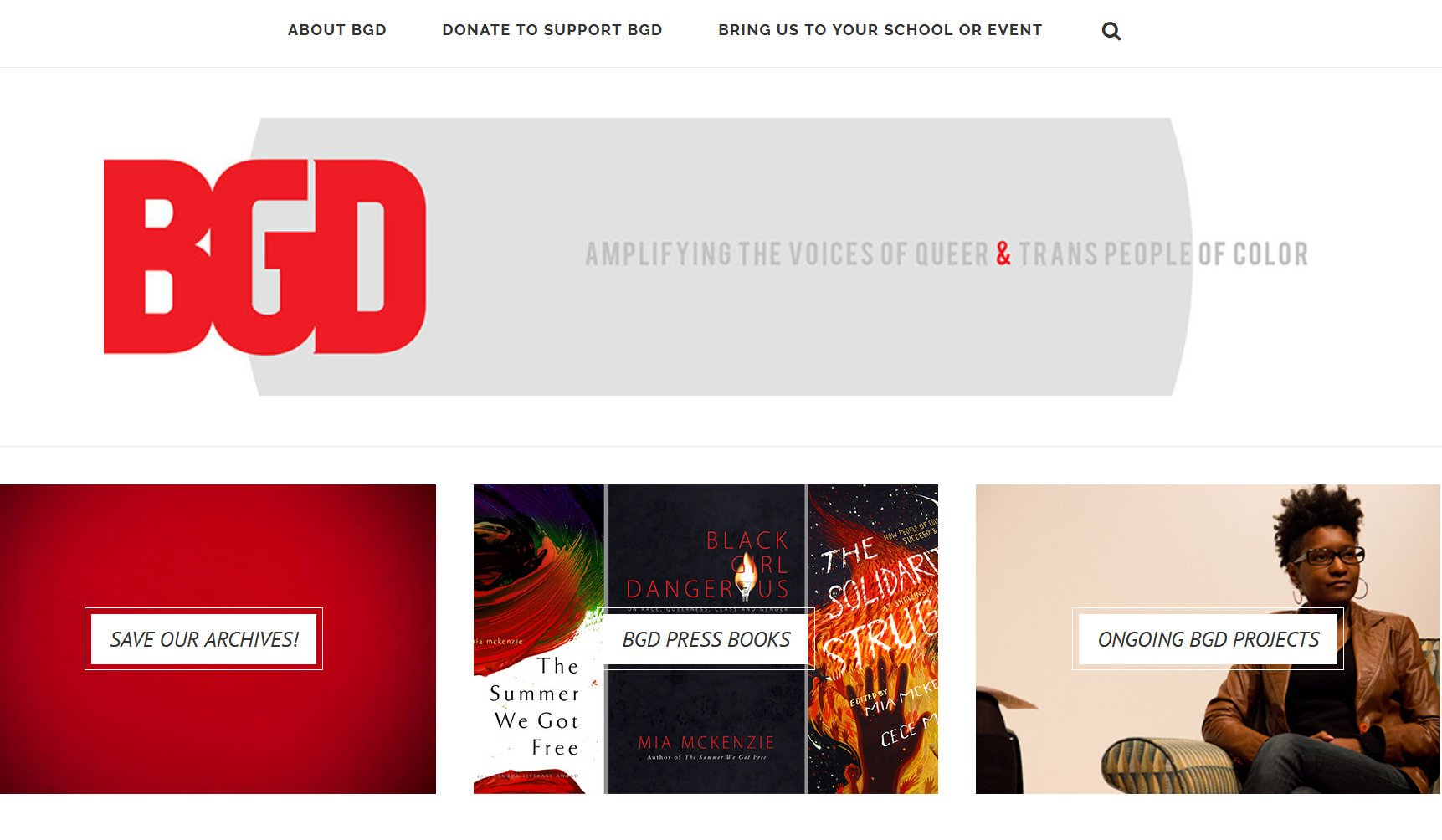 Save the BGD Archives!