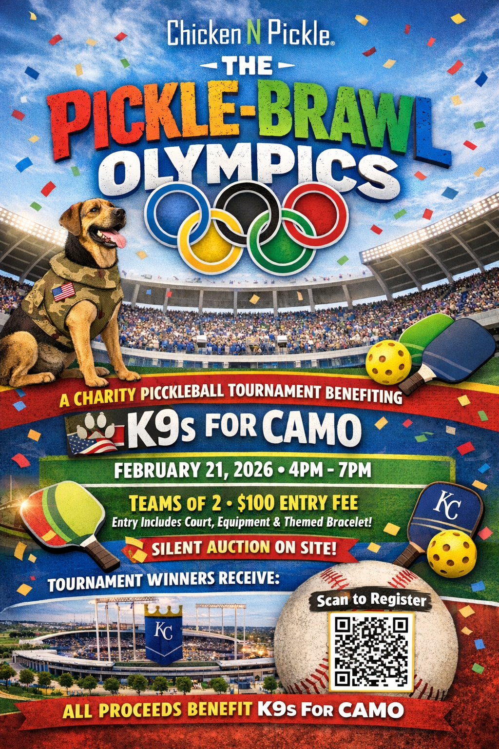 The Pickle-Brawl Olympics | K9S for Camo