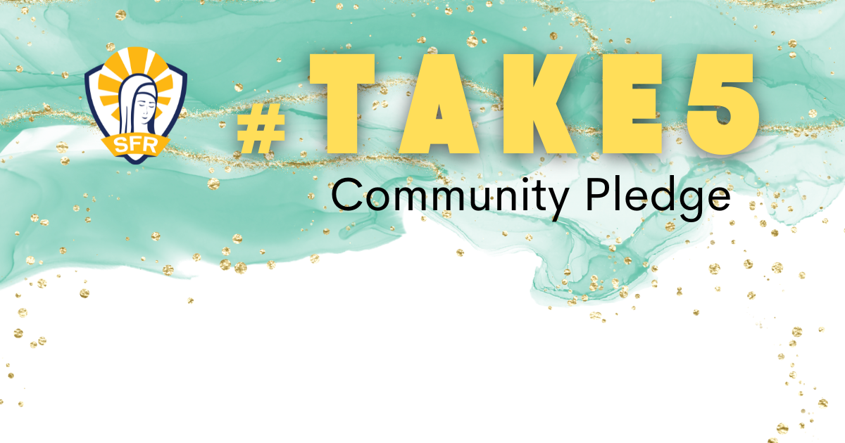 SFR #Take5 Community Pledge