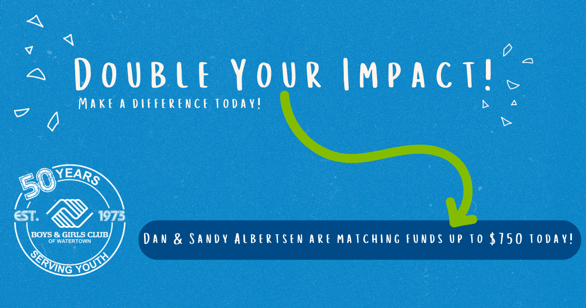 Double Your Impact!