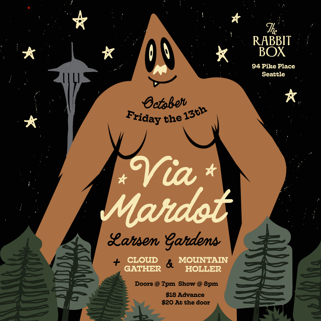 Via Mardot, Larsen Gardens, Cloud Gather & Mountain Holler | The Rabbit Box