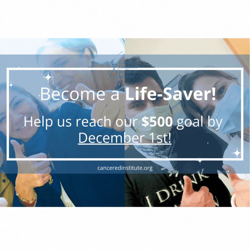 Cancer Education and Research Institute Giving Tuesday Peer to Peer ...