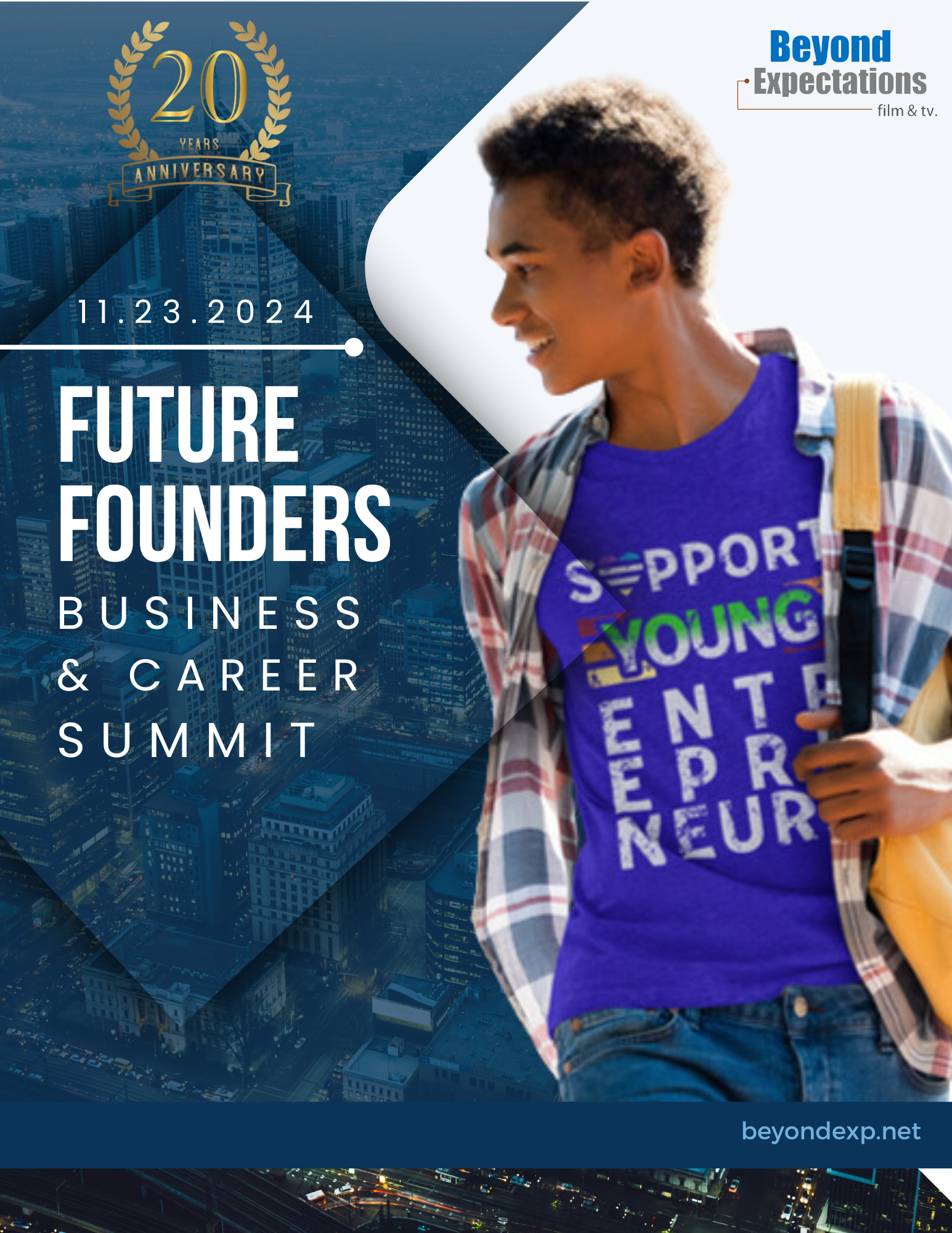 BEYOND EXPECTATIONS FUTURE FOUNDERS BUSINESS & CAREER SUMMIT