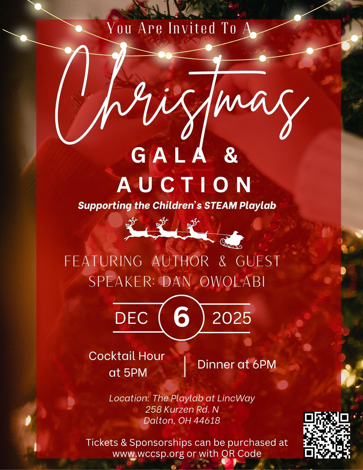 Playlab Christmas GALA & Auction 2025 | Wayne County Children's STEAM ...
