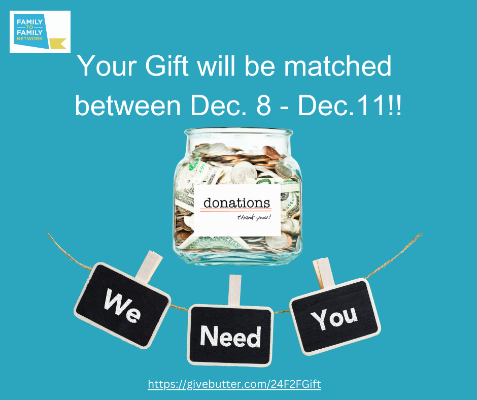 Annual Gift | FAMILY TO FAMILY NETWORK
