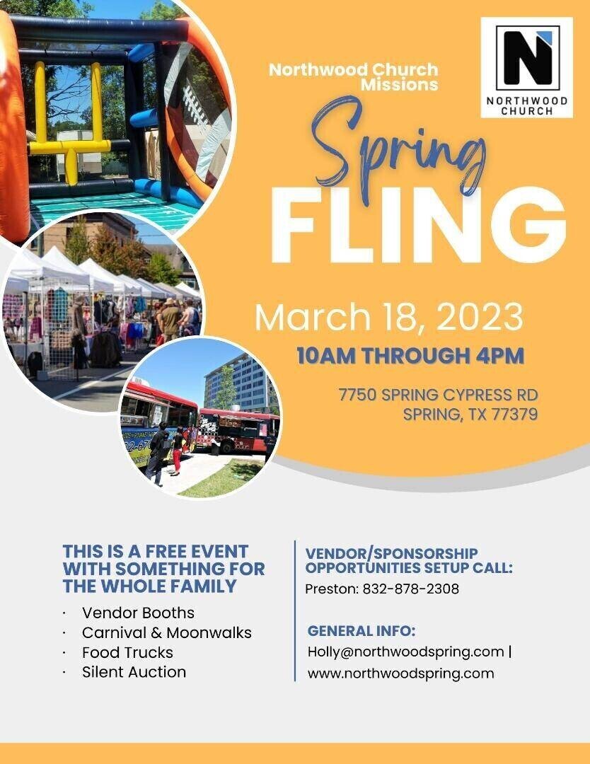 Northwood Missions Spring Fling 2023 | Northwood Church