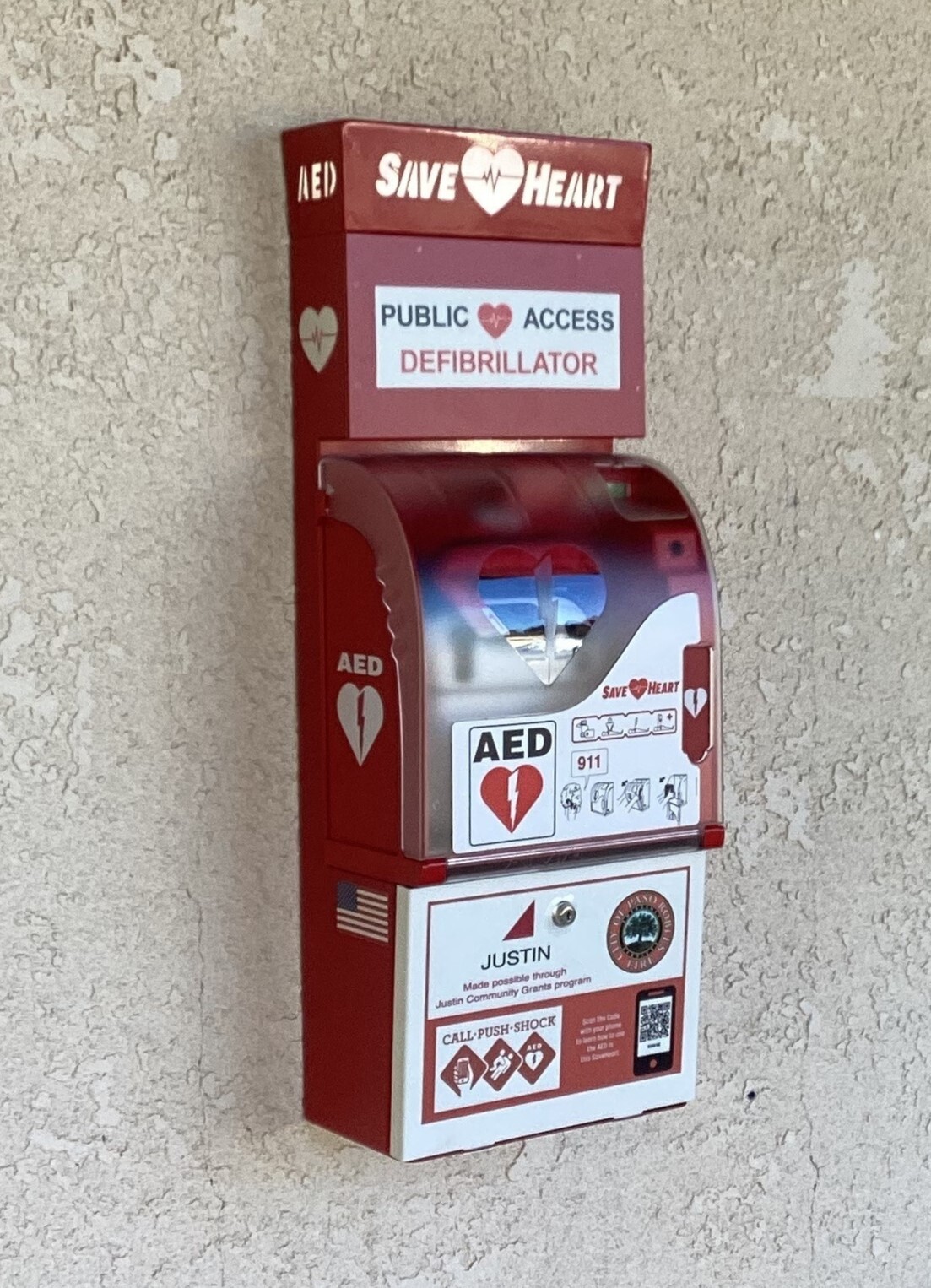 Operation SAVE HEART (Outdoor AEDs) Campaign