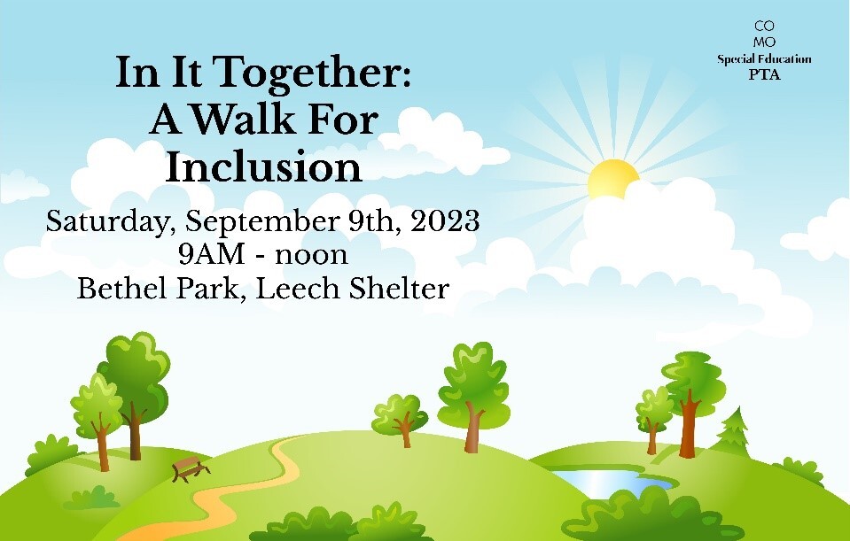 In It Together: A Walk for Inclusion 2023 | Columbia Special Education PTA