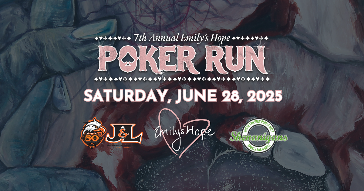 7th Annual Emily's Hope Poker Run | Emily's Hope