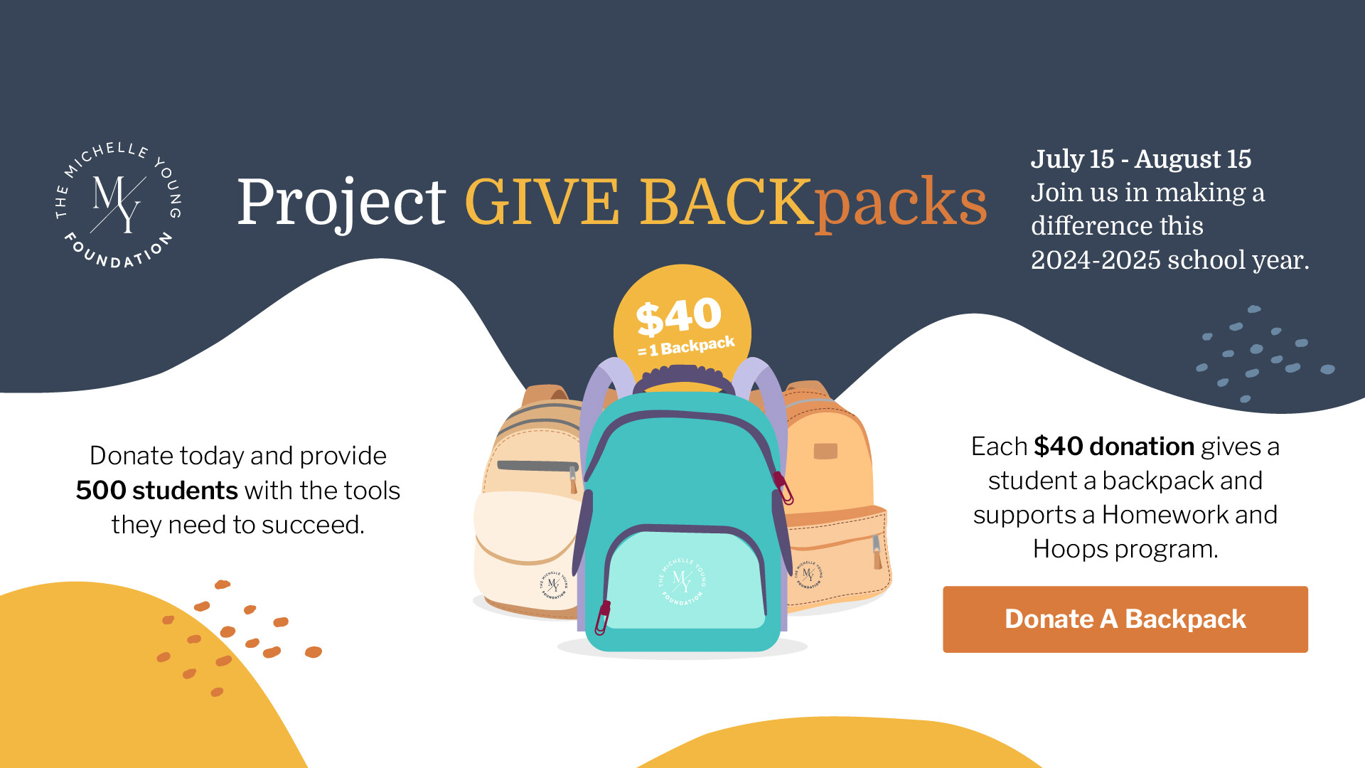 Back-to-School Project Backpack