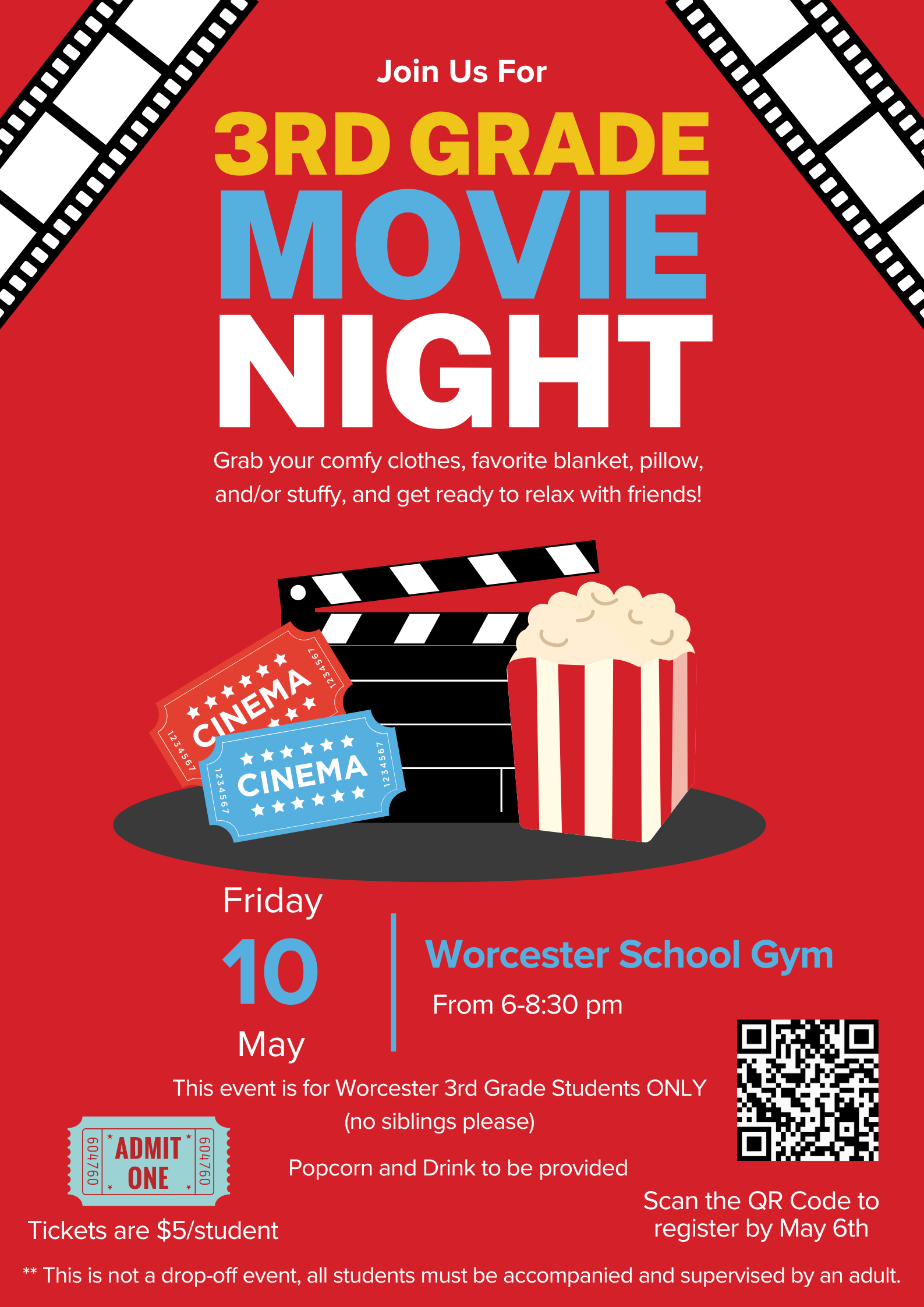 3rd Grade Movie Night