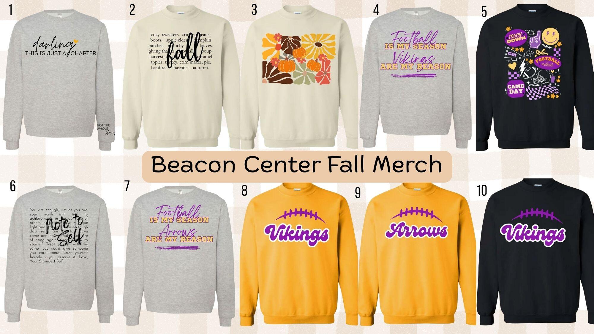 Beacon Center Fall Merch