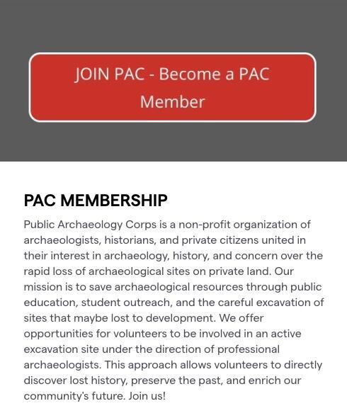 PAC STUDENT MEMBERSHIP