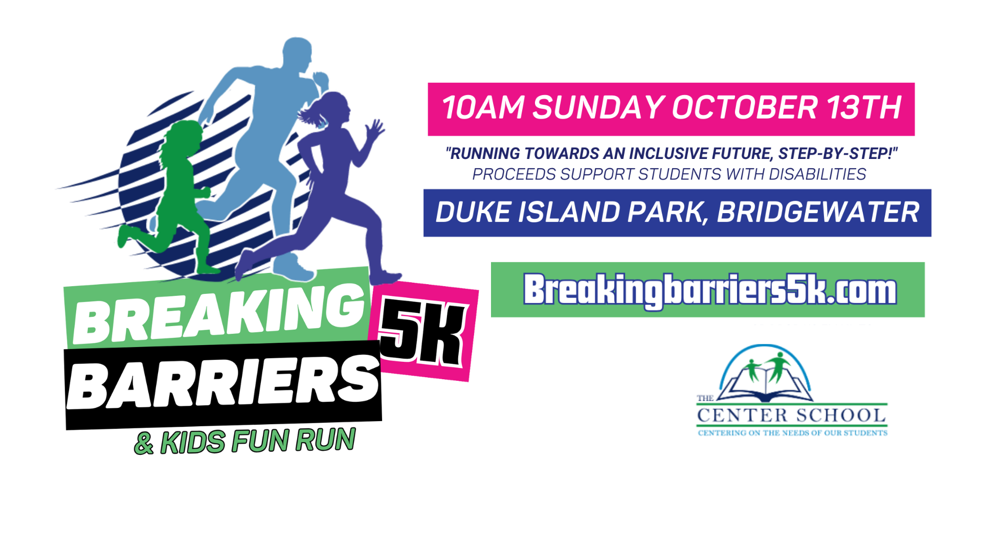 Breaking Barriers 5k Sponsorship
