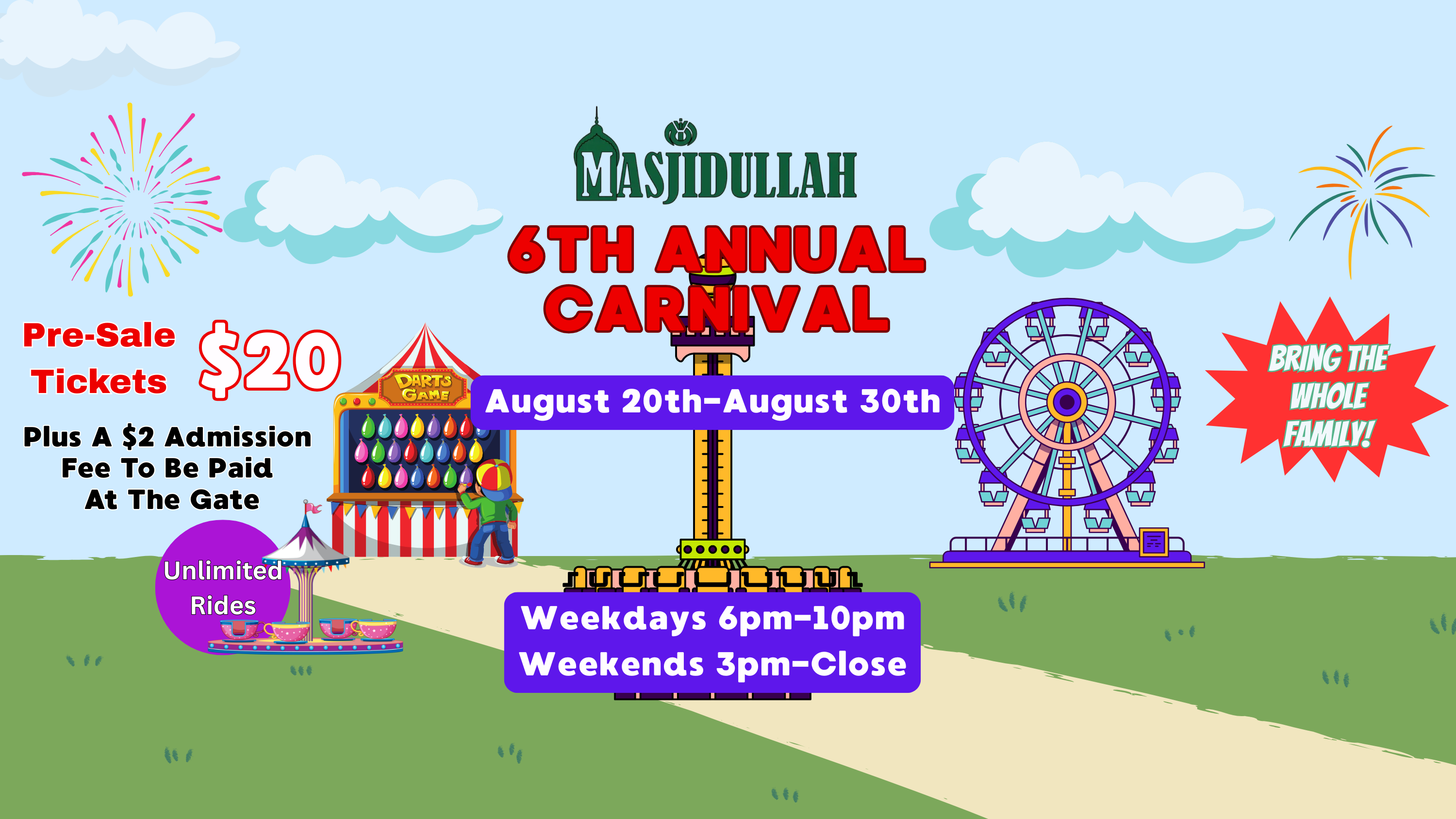 Masjidullah 6th Annual Carnival | Masjidullah Incorporated