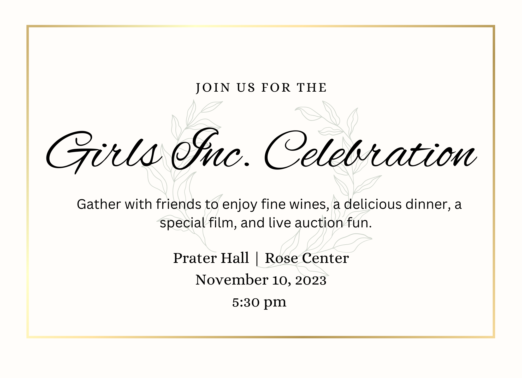 2023 Girls Inc. Celebration