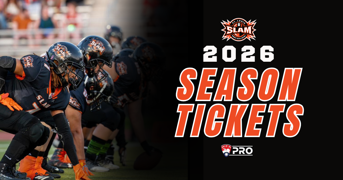 2026 STL SLAM Season Tickets | St. Louis SLAM Women's Football
