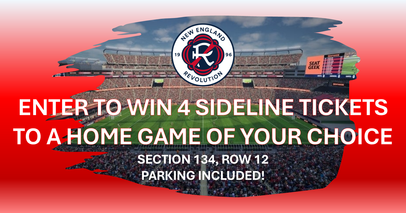 TYSA Raffle for New England Revolution Sideline Tickets | Tyngsboro ...