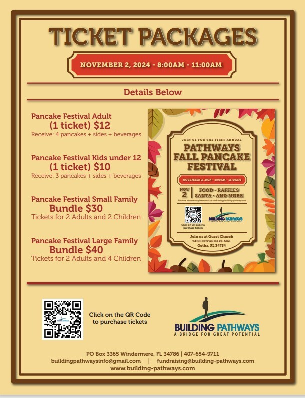 Pancake Breakfast Tickets