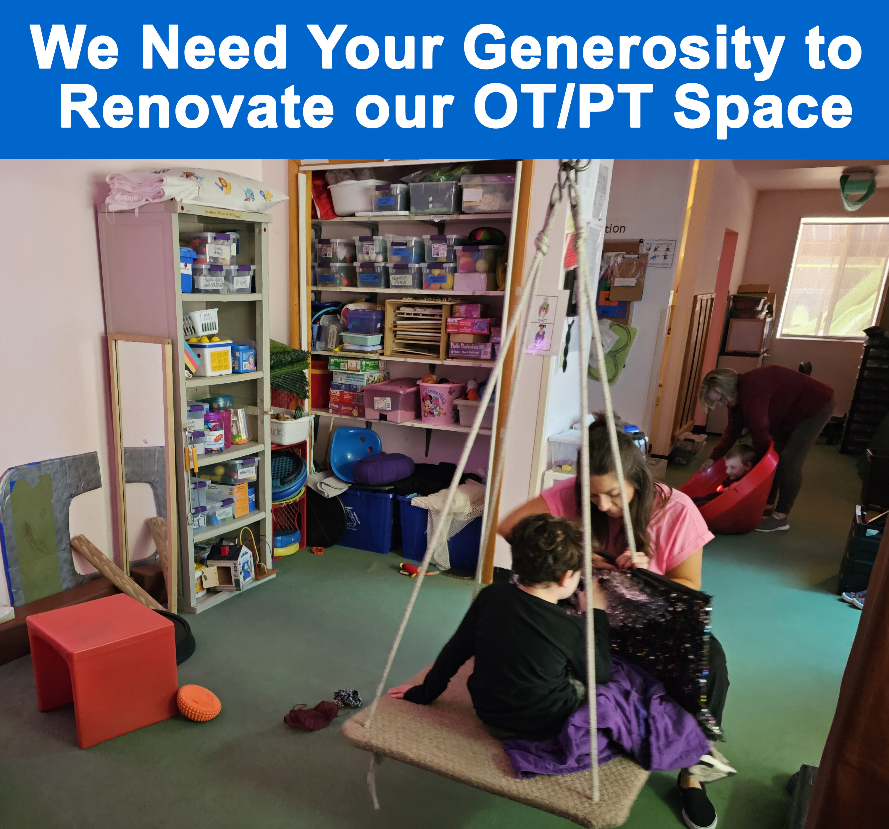 Help Renovate our OT/PT Space