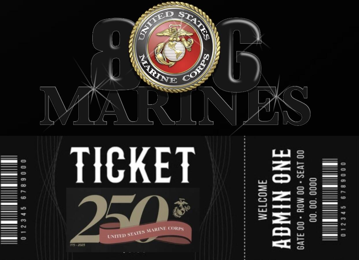 Marine Corps Birthday Tickets | 806 Marines