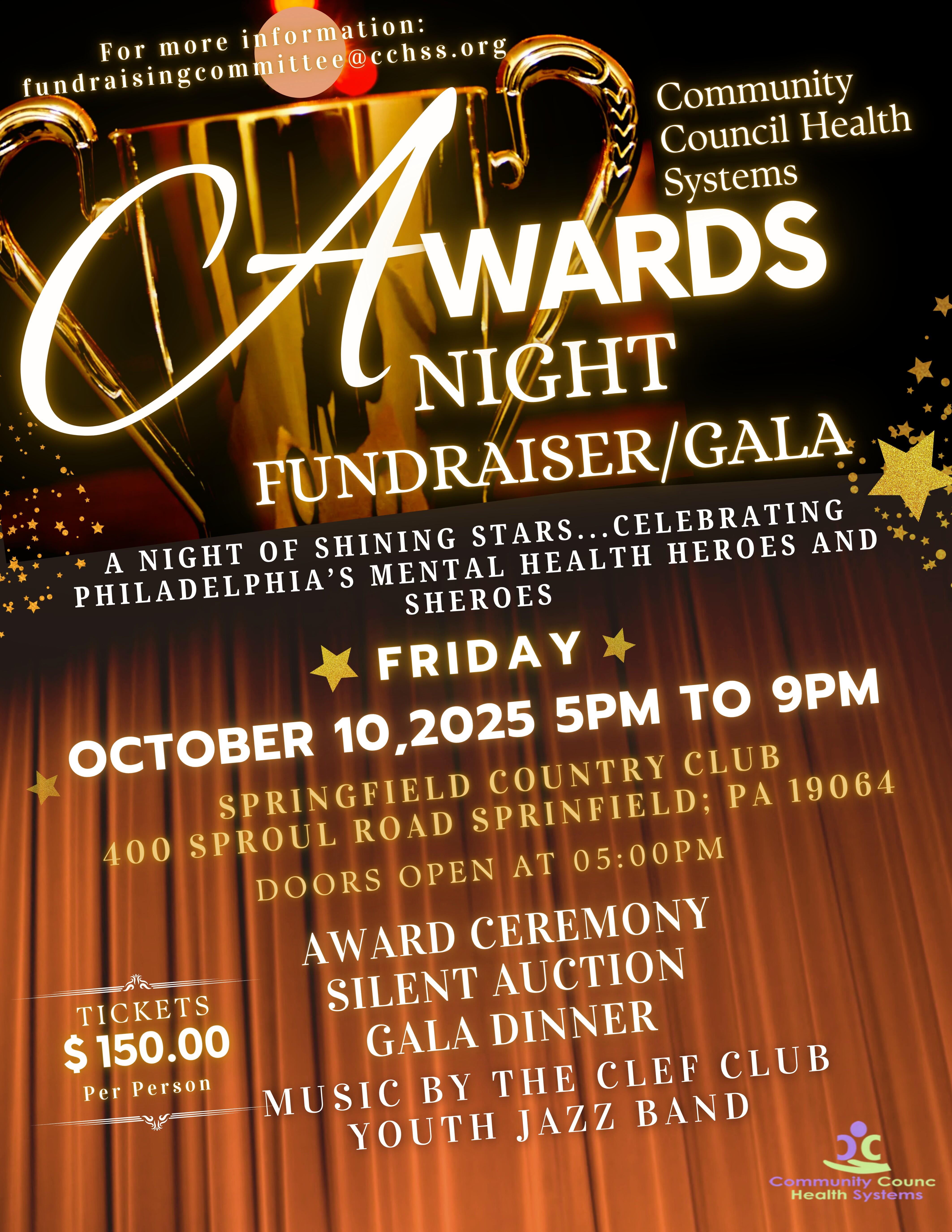 Community Council Health Systems 2025 Fundraiser/Gala | Community ...