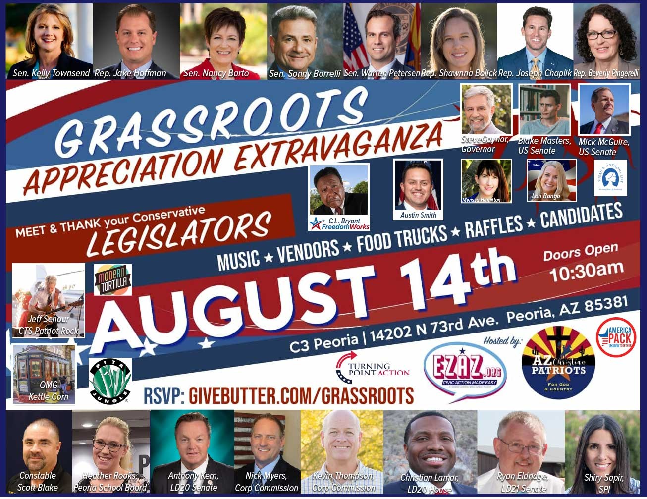Grassroots Conservative Appreciation Extravaganza