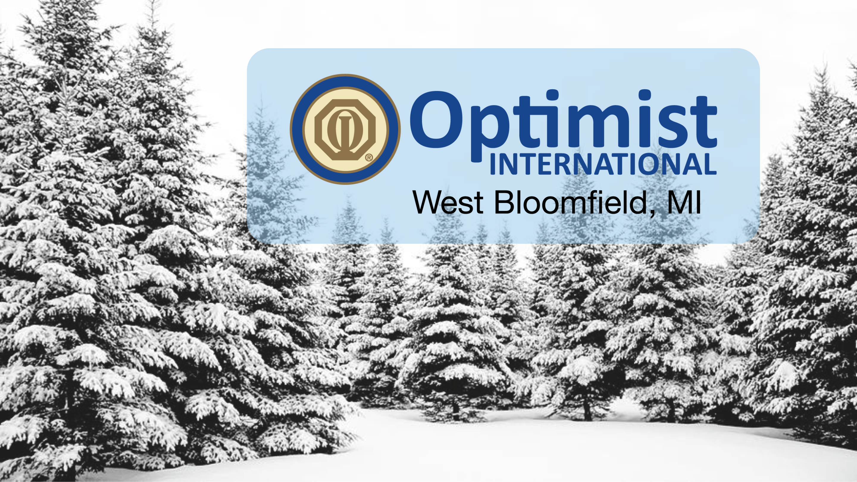 WB Optimist Holiday Happiness | West Bloomfield Optimist Club ...